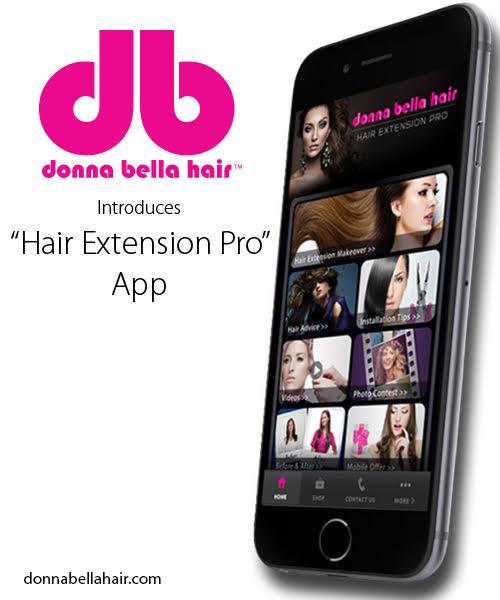 Donna Bella Introduces “Hair Extension Pro” App - Donna Bella Hair ...