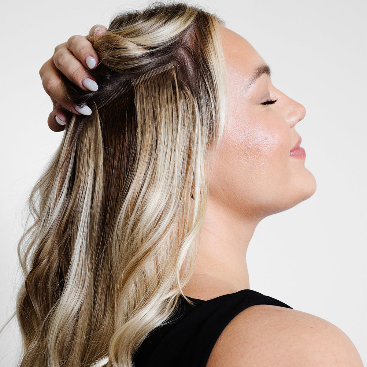 Tape In Hair Extensions | Easy To Install – Donna Bella Hair