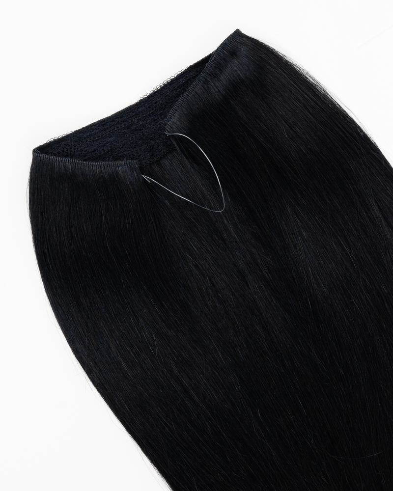 Halo Hair Extensions | Install in 1 Minute – Donna Bella Hair