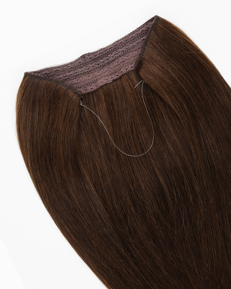 Halo Hair Extensions | Install in 1 Minute – Donna Bella Hair