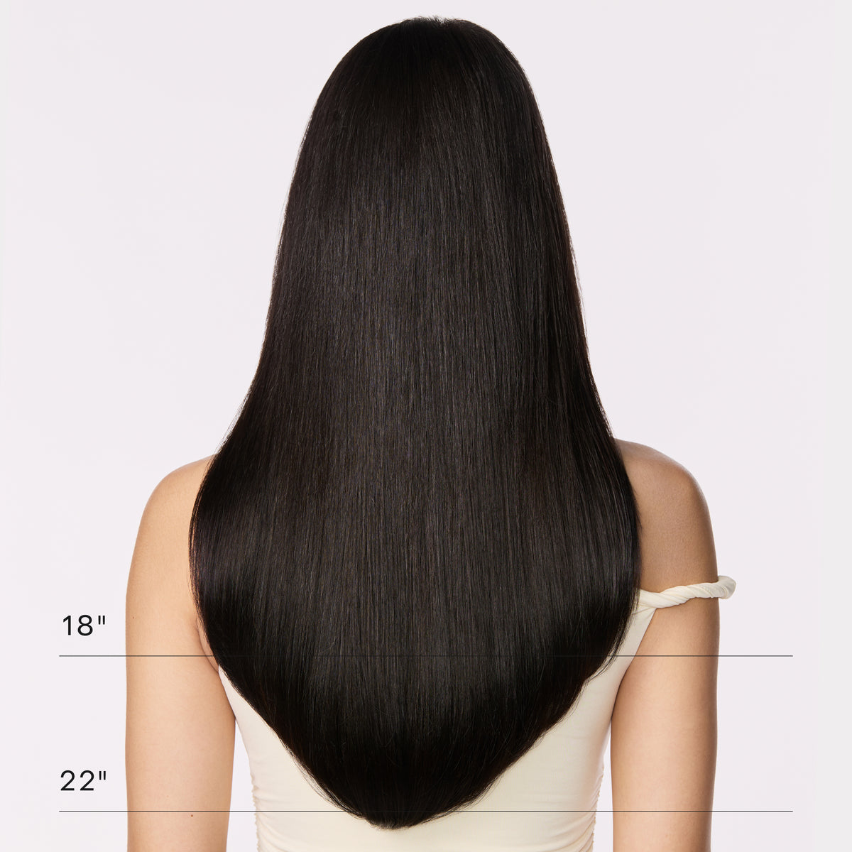 Invisible Tape-In, Straight Light Chestnut Brown #8 – Donna Bella Hair