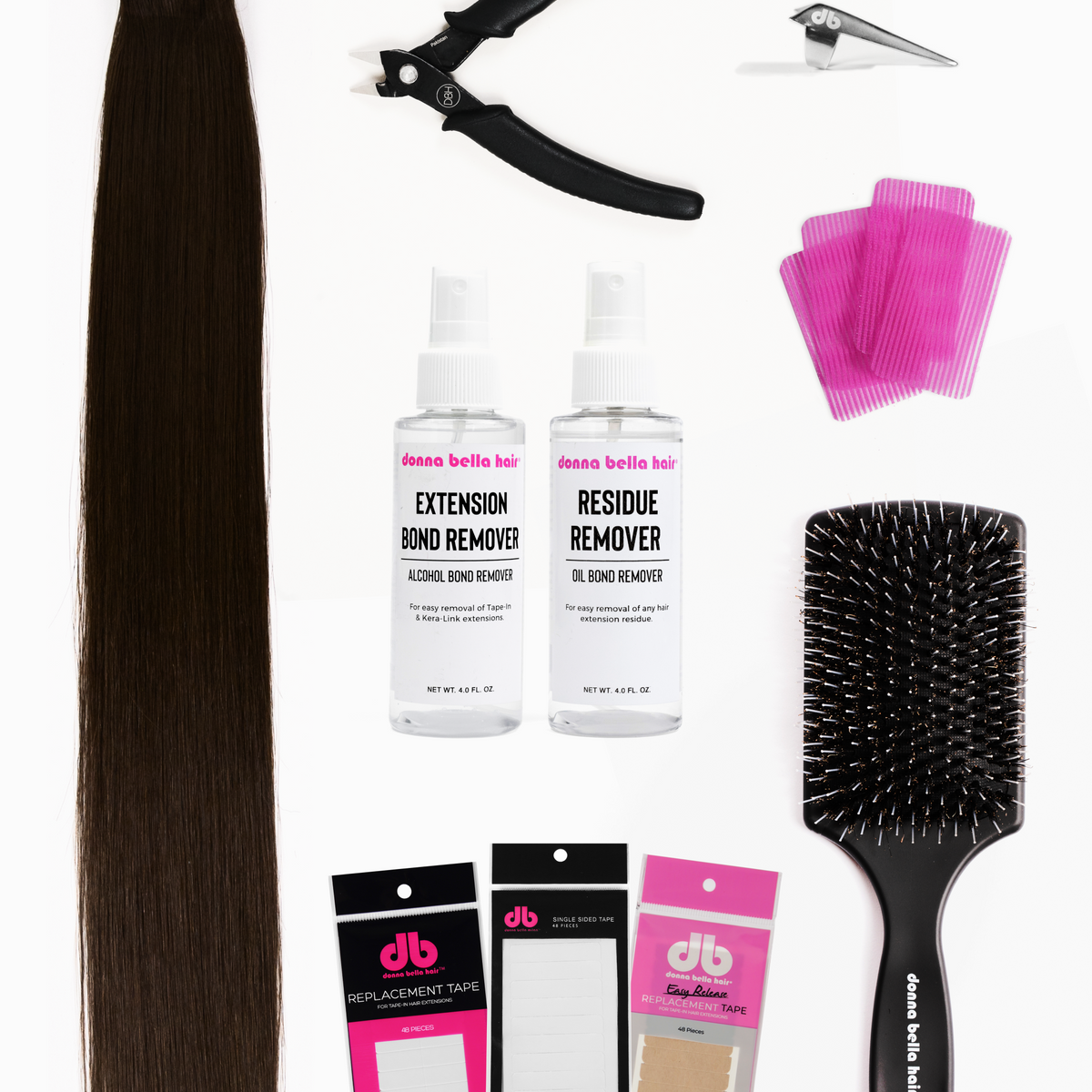 Tape-In Hair Extension Starter Kit – Donna Bella Hair