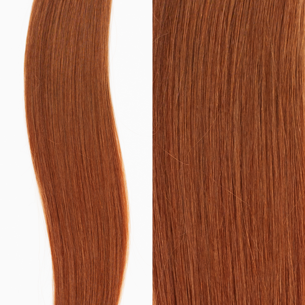 Tape-In Pro, Straight | Medium Copper Blend #6C – Donna Bella Hair