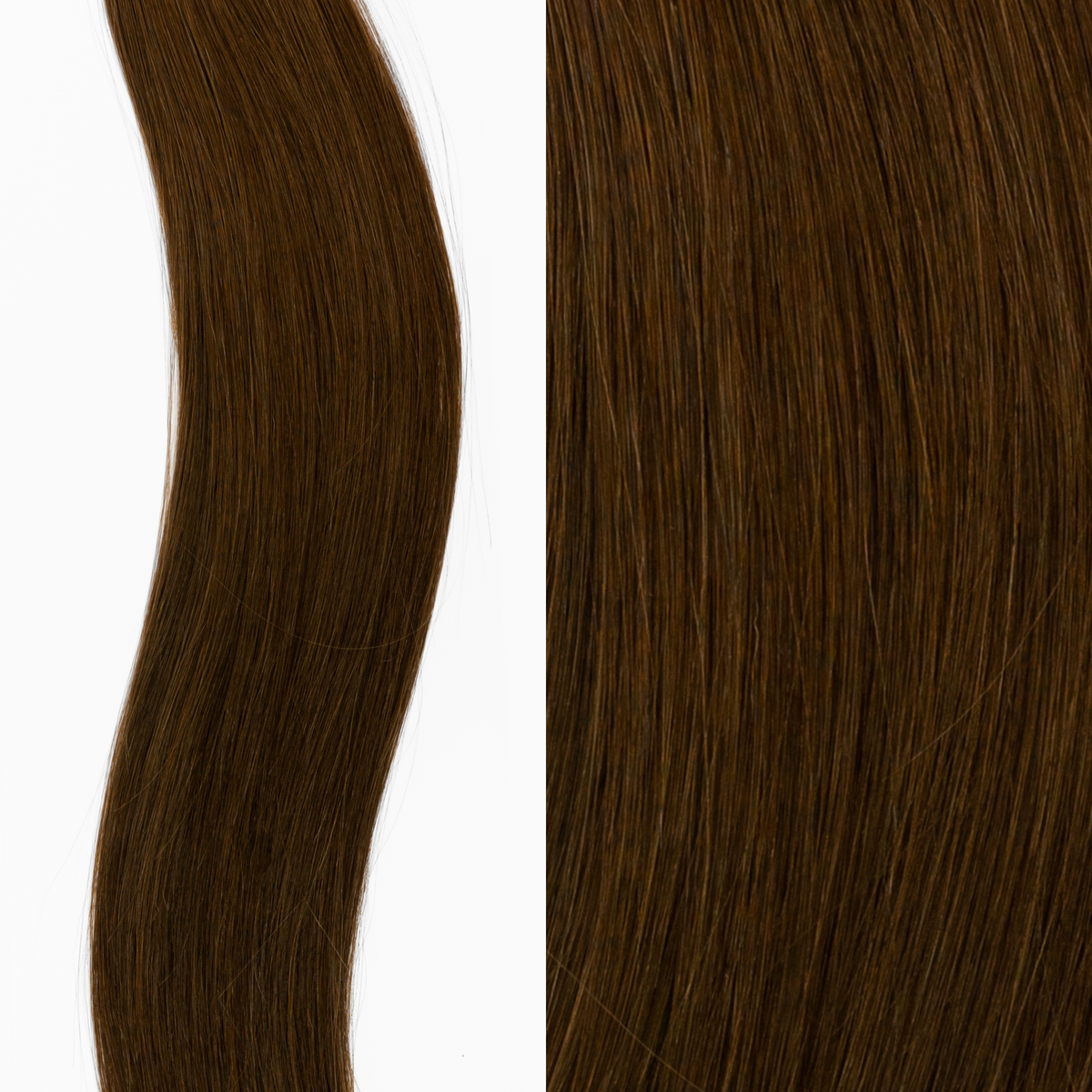 Kera-Link Wavy | Dark Chestnut Brown #6 – Donna Bella Hair