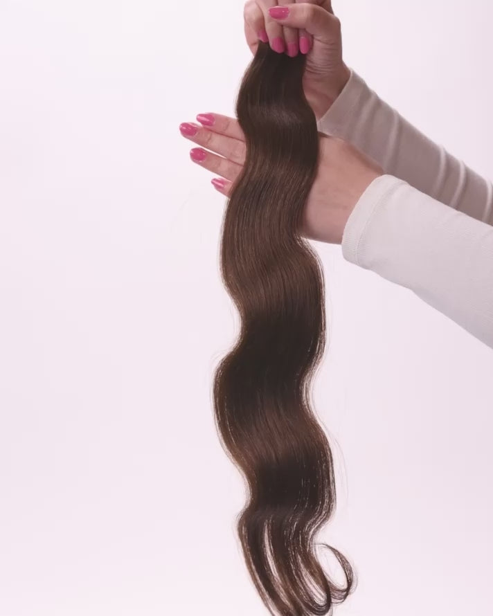 Kera-Link Wavy | #5N Light Brown – Donna Bella Hair