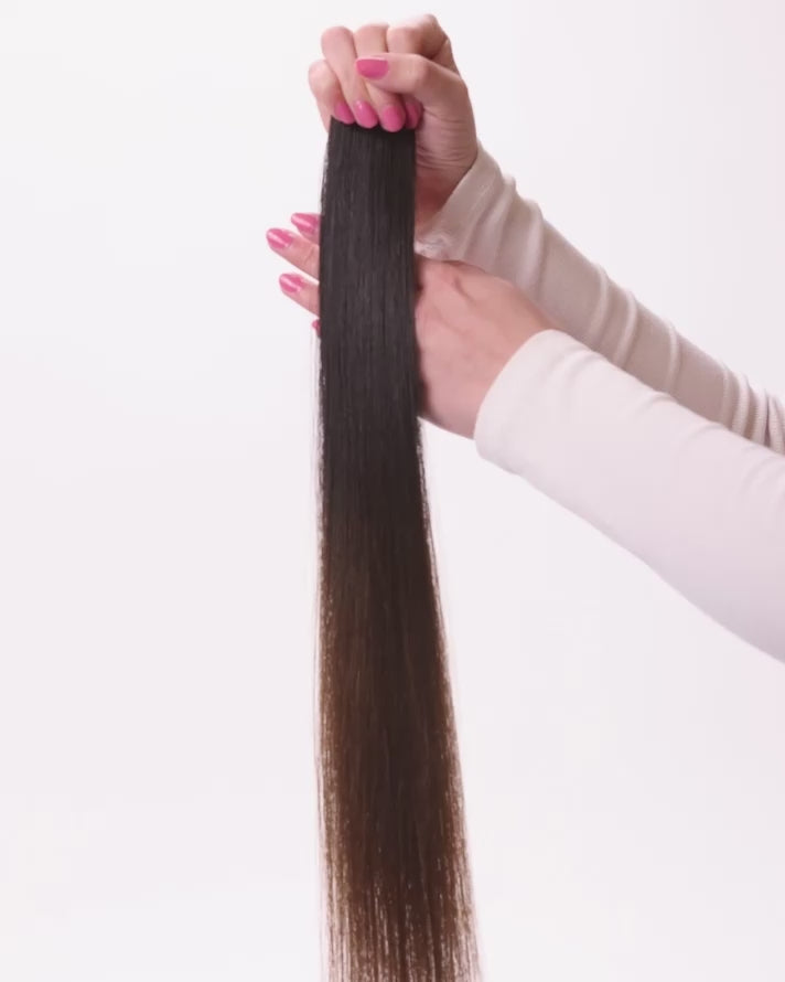 Kera-Link Straight | Ombre #1B/6 – Donna Bella Hair